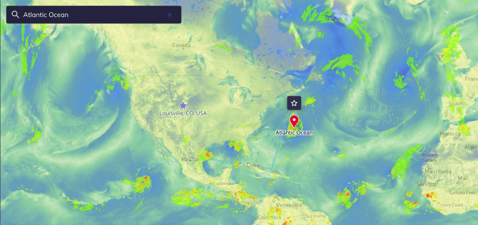 A Record-Breaking Five Named Tropical Cyclones Develop in the Atlantic