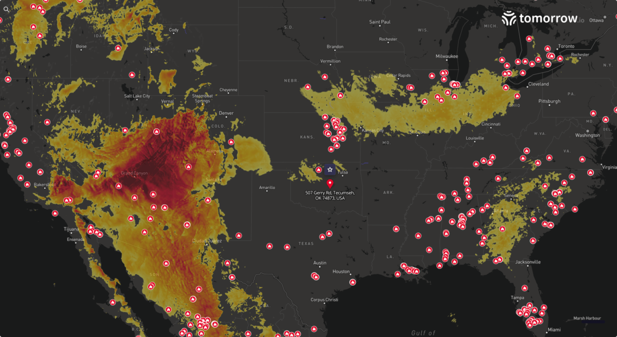 How to Visualize Global Precipitation Weather Data on a Map