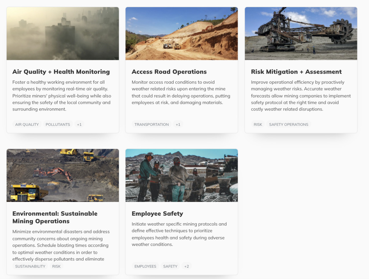 The Operational Guide to Weather Excellence: Mining