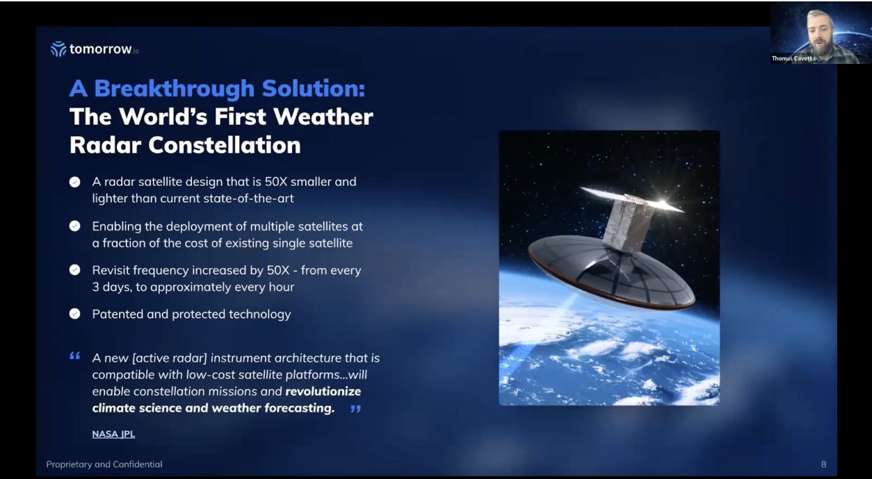 Tomorrow.io Briefs WMO Community on Plans for Weather Satellite ...