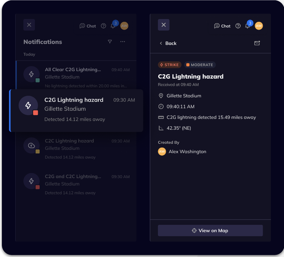 Protect Your Business from Lightning Threats with New Real-Time Notifications on the Tomorow.io ...