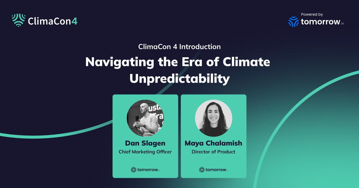 Today’s Weather Builds Tomorrow’s World: Major Updates from ClimaCon4