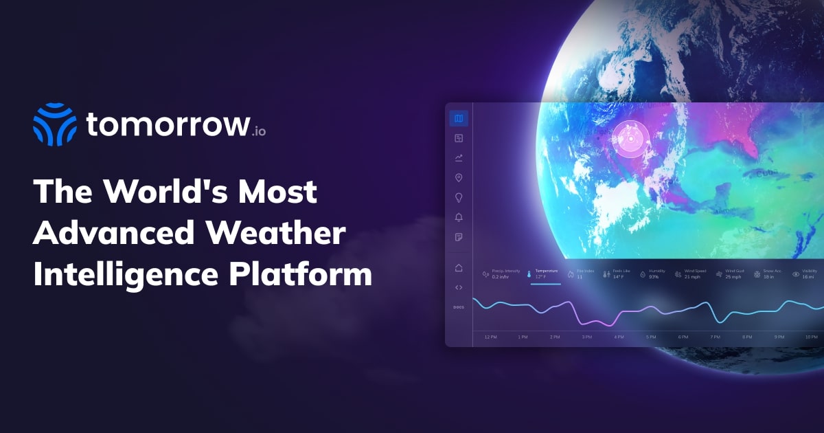 Latest Features Tomorrow io Latest Features Tomorrow io